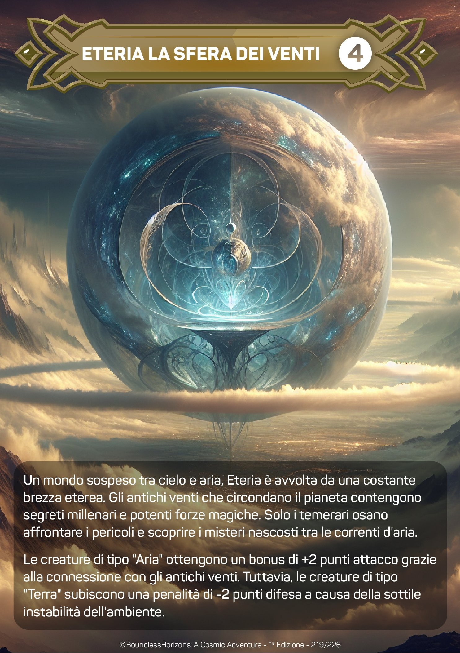 Boundless Horizons - A new collectible card game